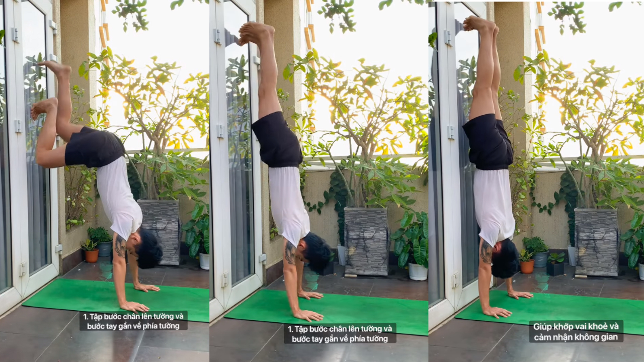 Cách Tập Yoga Trồng Chuối Bằng Tay (Yoga Handstand) - Nguyên Yoga