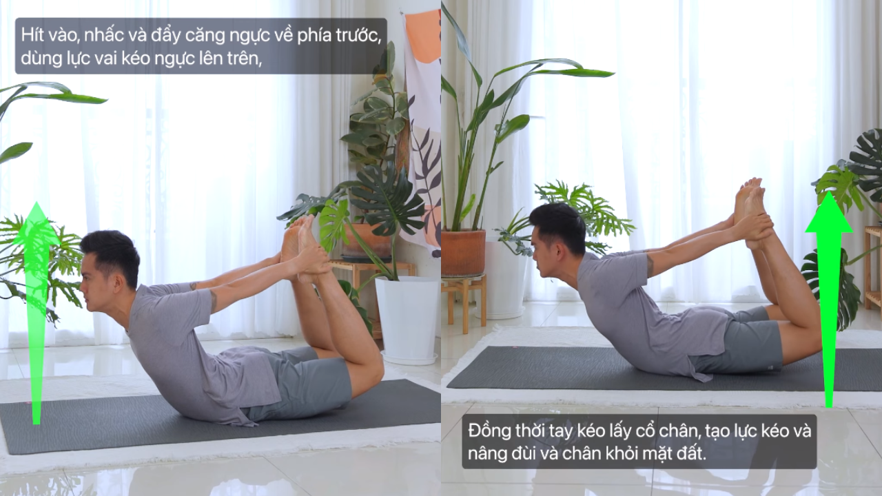 Tư Thế Yoga Cánh Cung: Lợi Ích Và Hướng Dẫn Cụ Thể - Nguyên Yoga